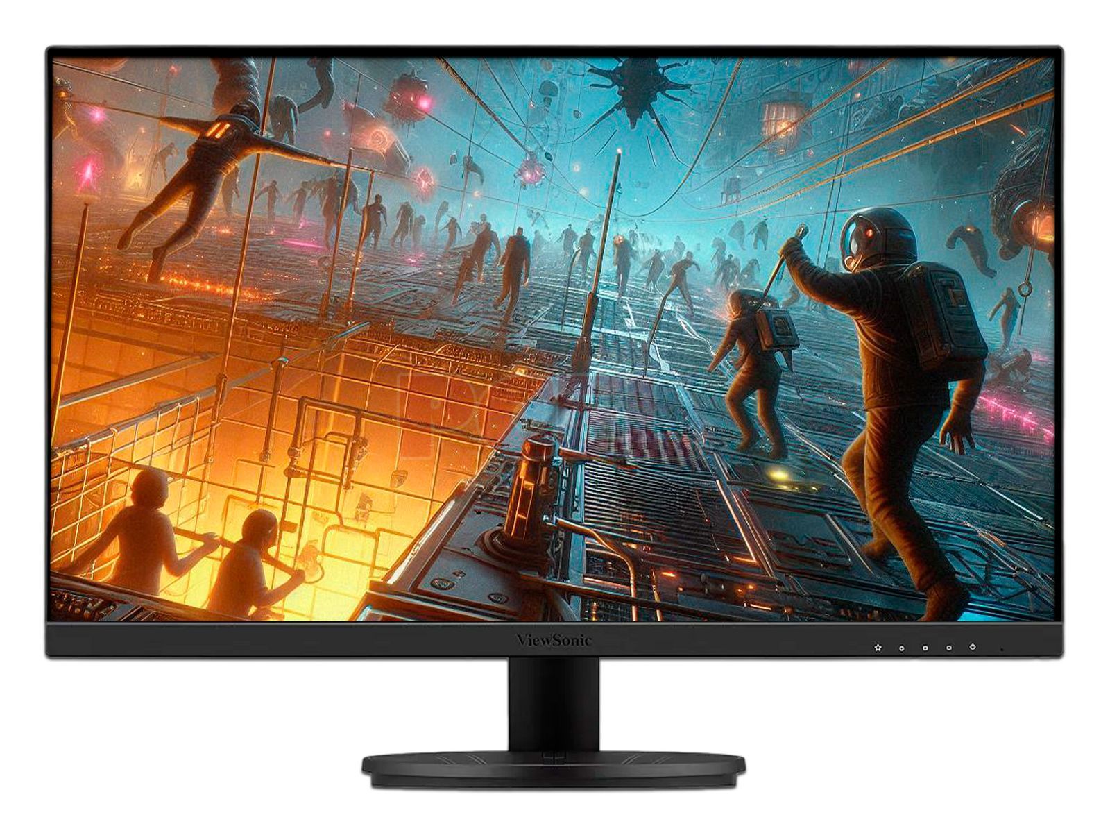 Monitor Gamer ViewSonic VX2716A de 27", Resolución 1920 x 1080 (Full HD ...