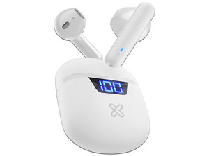 Audífonos Inalámbricos Klip Xtreme Touchbuds KTE-006WH, Bluetooth, Respuesta de 20-20kHz, TWS ...