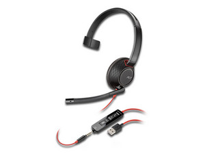 Audífonos con Micrófono Plantronics BlackWire C5200 USB y 3.5mm ...