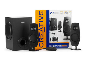 Bocinas Creative Inspire T3030 2.1, RMS total de 29 Watts. | pcel.com