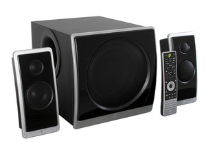 Bocinas Logitech Z Cinéma SRS TruSurround HD 2.1, Control remoto ...