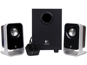 Bocinas Logitech LS21 estéreo 2.1. | pcel.com