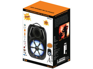 Bocina recargable QFX SBX-1533 de 15" con Bluetooth | pcel.com