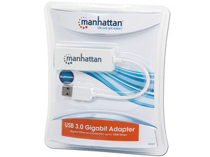 Adaptador Manhattan de USB 3.0 a Gigabit Ethernet 10/100/1000 Mbps ...