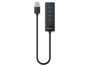 Hub USB Steren Universal de Conector USB-A a 4 puertos USB-A hembra ...