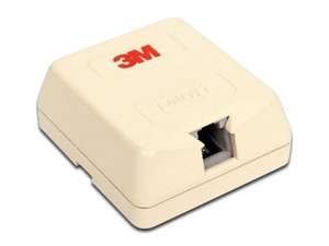 Roseta Telefónica con Gel 3M, RJ-11, Color Beige. | pcel.com