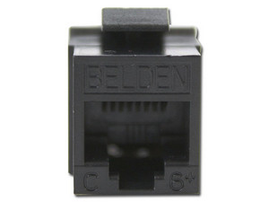 Conector Jack Modular BELDEN Cat6e. Color Negro. | pcel.com
