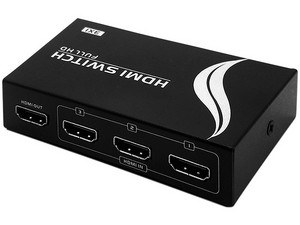 Multiplexor HDMI para 3 Dispositivos a 1 TV, Incluye Control Remoto ...