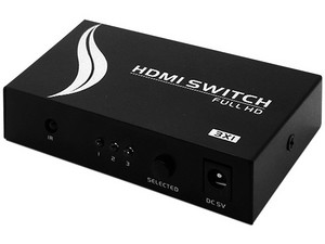 Multiplexor HDMI para 3 Dispositivos a 1 TV, Incluye Control Remoto ...
