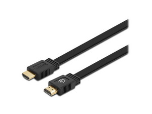 Cable HDMI Manhattan, Longitud 2.0 m, Conector (Macho) a HDMI (Macho ...