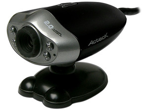 Cámara Web Acteck “Night Vision", resolución 640x480, USB 2 | pcel.com