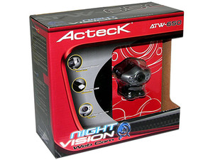 Cámara Web Acteck “Night Vision", resolución 640x480, USB 2 | pcel.com