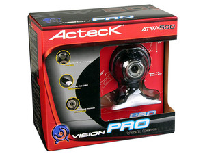 Cámara Web Acteck VGA-350K, resolución 640x480, USB 2.0 | pcel.com