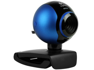 Cámara Web Logitech C250 Azul, Resolución de 640x480, USB | pcel.com
