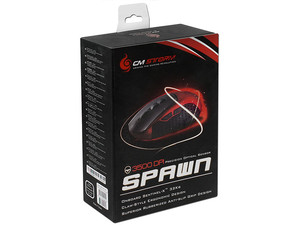 Gaming Mouse Óptico CM Storm Spawn, 3500dpi, 7 Botones, USB. | pcel.com