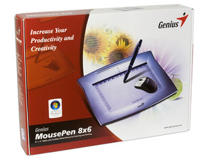 Tableta Gráfica Genius MousePen (8" x 6") con Pluma y Mouse | pcel.com
