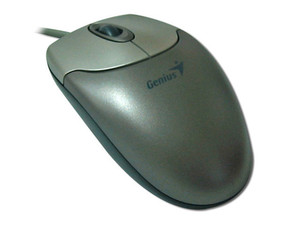 Mouse Óptico Genius NetScroll Eye (Metallic), 2 botones y scroll, PS/2 ...