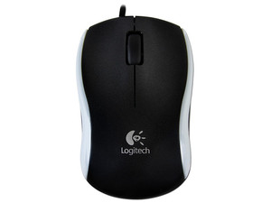 Mini Mouse Logitech M125 Óptico, retráctil USB. Color Negro | pcel.com