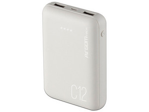 Batería Portátil Arogomtech C12 ARG-PB-1138, Power Bank de 12000 mAh, 2 ...
