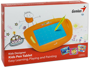 Tableta Infantil Genius Kids Designer, para aprender, jugar y pintar ...