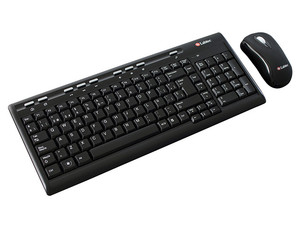 Teclado y Mouse Inalámbricos Labtec Media Wireless Desktop 800, USB ...