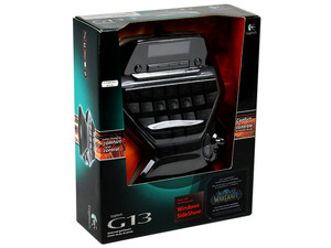 Teclado Logitech G13 Advanced Gameboard con una pantalla LCD GamePanel ...