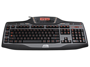 Teclado Logitech G15 GAMING, Color Negro, USB, LCD GamePanel y ...