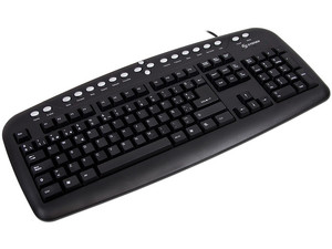 Teclado Multimedia, PS2. | pcel.com