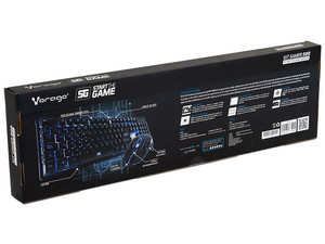 Teclado y Mouse Gamer Vorago KM-500, USB, Color Negro. (Versión en ...