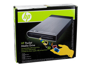 Disco Duro Externo HP Pocket Media Drive de 80GB