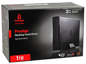 Disco Duro Externo Iomega Prestige de 1 TB, USB 3.0 | pcel.com