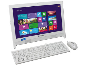 Computadora AIO Lenovo C260, Procesador Intel Celeron J1800 (hasta 2.58 GHz), Memoria de 4 GB ...