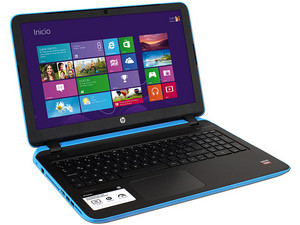 Laptop HP Pavilion 15-P231, Color Azul: Procesador AMD A10-4655M (hasta ...