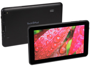 Tablet TechPad X9: Procesador RK3126C Quad Core (1.20 GHz), Memoria RAM de 1GB , Almacenamiento ...