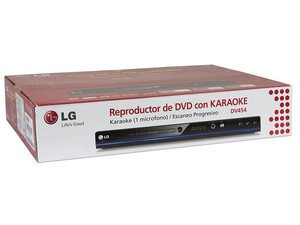 DVD LG Ultradelgado con 1 entrada para Karaoke y reproductor de DivX ...