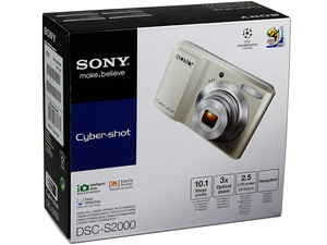 Cámara Fotográfica Digital Sony Cyber-Shot DSC-S2000, 10.1MP | pcel.com