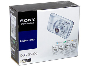 Cámara Fotográfica Digital Sony Cyber-Shot DSC-S5000, 14.1MP, Zoom ...
