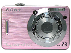 Cámara Fotográfica Digital Sony Cyber-Shot DSC-W55, 7MP. Color Rosa ...