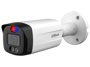 Cámara de Vigilancia tipo Bala Dahua HAC-ME1509THN-A-PV de 5MP, IR hasta 40m, Disuasión Activa ...