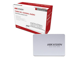 Kit Videovigilancia Hikvision HK-1080-CV, DVR 4 Canales, 4 Cámaras Bala ...