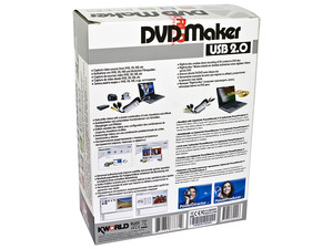 KWORLD DVD Maker USB 2.0, Captura, Edita y Graba Video. | pcel.com