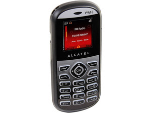 Celular ALCATEL OT-209A, Tipo barra delgado, Pantalla a color y Radio ...