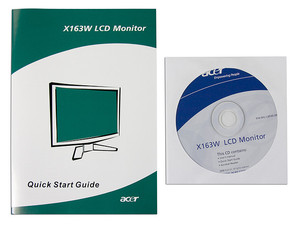 Monitor LCD Acer Widescreen de 15.6" Modelo X163W | pcel.com