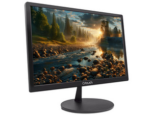 Monitor LED QTouch QT-2400 de 24", Resolución 1920 x 1080 (Full HD ...
