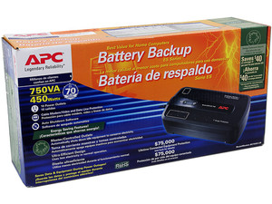Batería de Respaldo APC Back-UPS BE750G-LM de 750VA(450W) con 10 ...