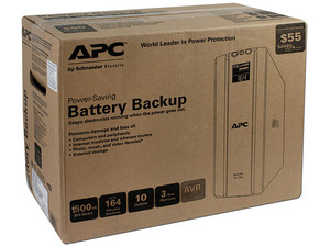 Batería de Respaldo APC Back-UPS Pro BR1500G de 1500VA(865W) con 10 ...