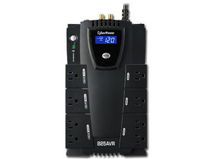 UPS CyberPower CP825AVRLCD, 8 Contactos, 825VA/450W. | pcel.com