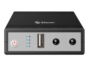 Mini UPS STEREN NB-050 para Módem, Multisalida. | pcel.com
