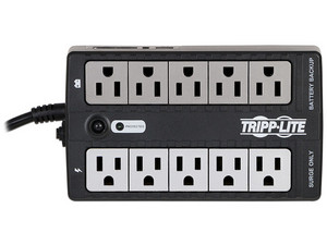 Batería de Respaldo TrippLite INTERNET550U de 550VA (300 Watts) con 10 ...