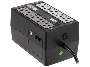 Batería de Respaldo TrippLite INTERNET550U de 550VA (300 Watts) con 10 ...